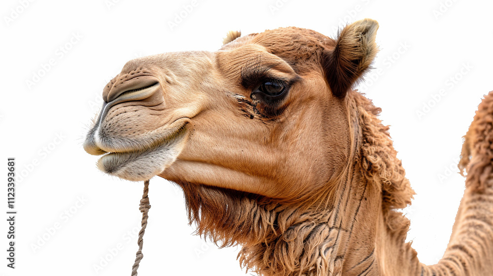 camel on an isolated white background, object focused, png, stock image ...