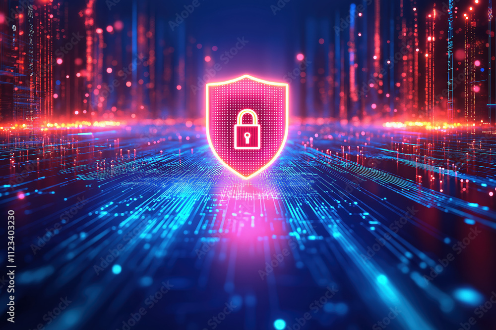 Cyber Security Data Protection Business Privacy Concept. Protection ...