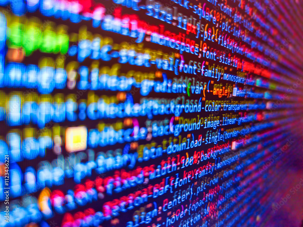 Digital data stream with glowing binary code encryption concept on ... Digital data stream with glowing binary code encryption concept on ...
