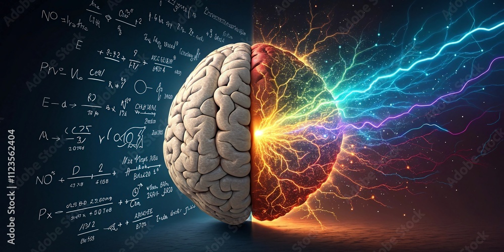 Duality of the Brain Logic Meets Creativity in Vibrant Contrast V1 ...