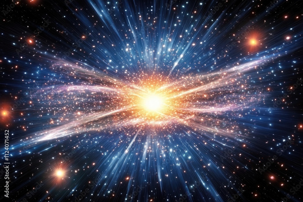 Cosmic explosion: Big Bang marks the origin of the universe, that set ...