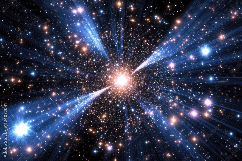Cosmic explosion: Big Bang marks the origin of the universe, that set ...