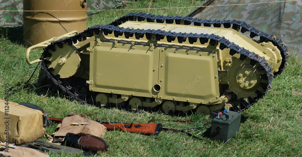 Photo Stock The Goliath tracked mine was a series of two unmanned ...