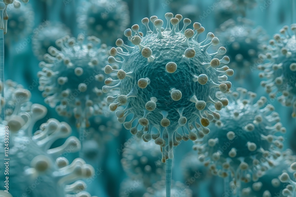Ilustração Understanding airborne virus transmission through air ...