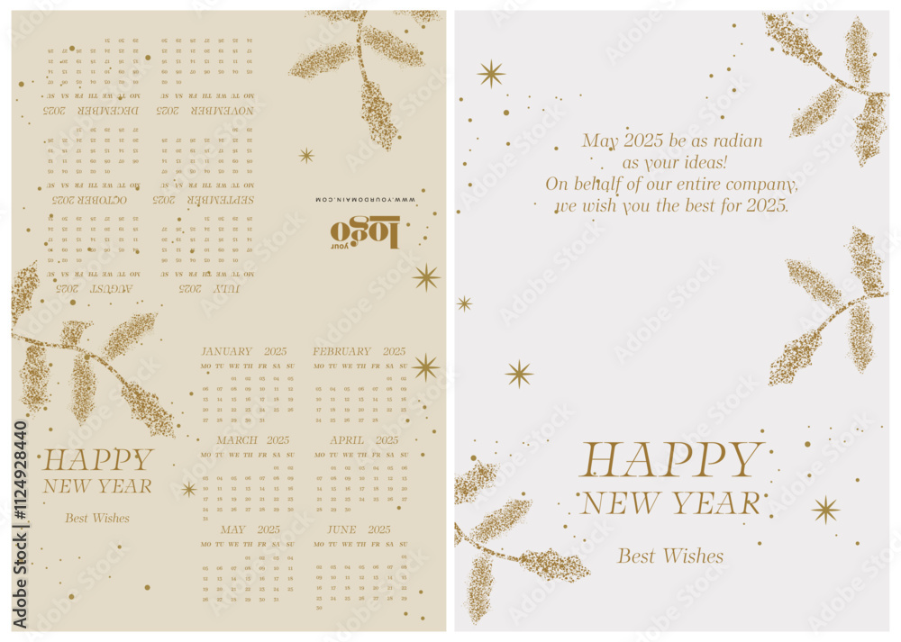 Table pyramid Calendar 2025 corporate design template vector. 2025 ...