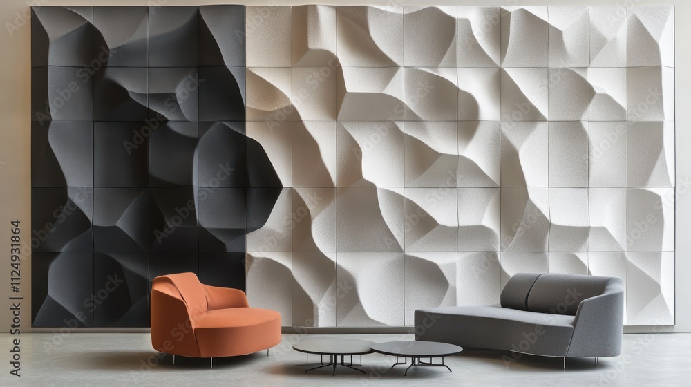 Customizable modular wall panels with magnetic attachments, enabling ...