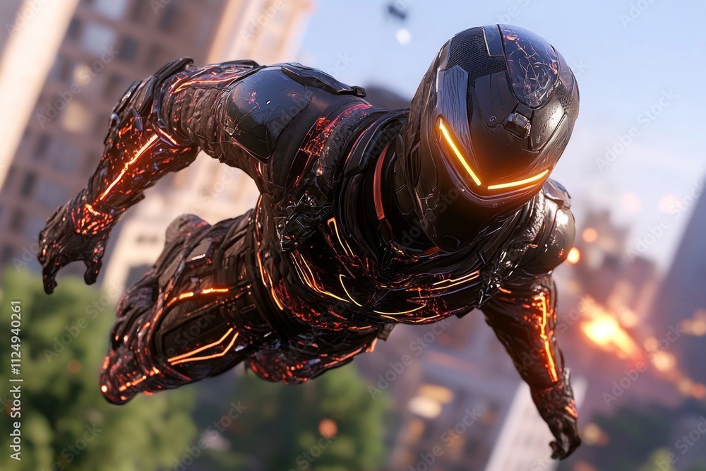 A dynamic shot of a gaming DVD cover, with an intense and immersive ...