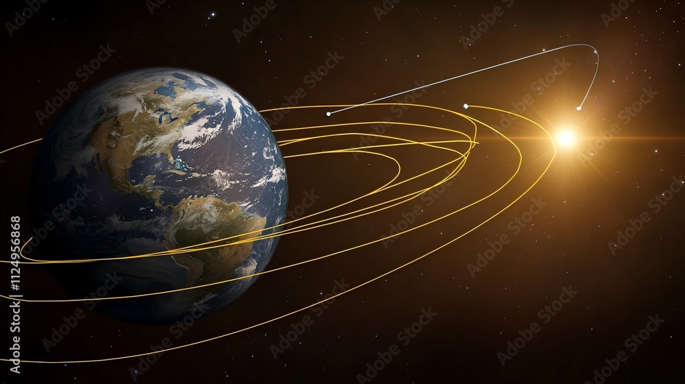 Earth axis diagram illustration showing the tilt of the Earth's ...