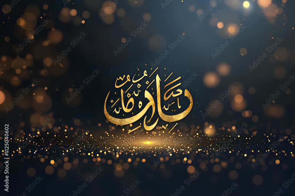 Bismillah Arabic Calligraphy the first verse of Quran, translated as ...