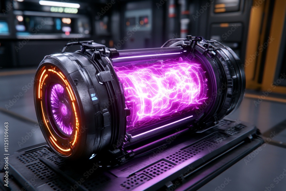 A futuristic depiction of dynamite as a glowing plasma explosive with ...