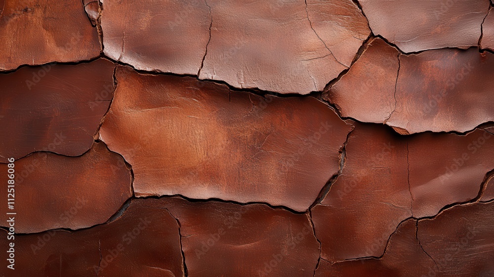Aged textured surface featuring rich rust tones and layered cracks ...