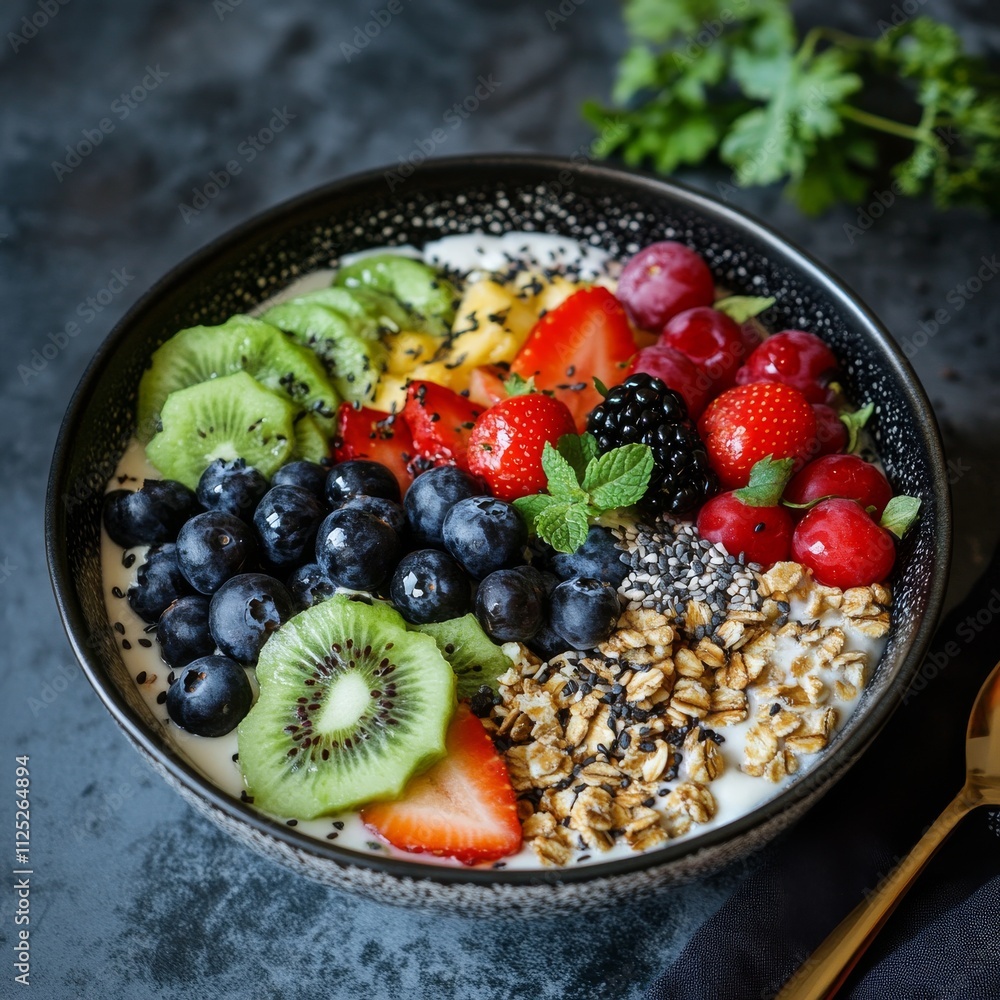 Best menu for healthy body. Collage with outlines of human internal ...