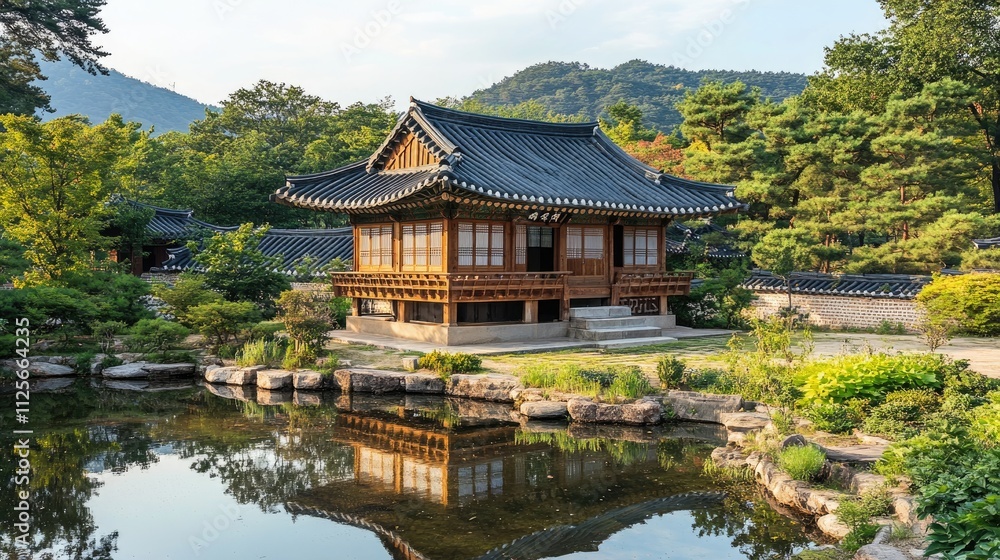 Gyeongbok palace in Seoul City, Gyeongbokgung palace landmark of Seoul ...