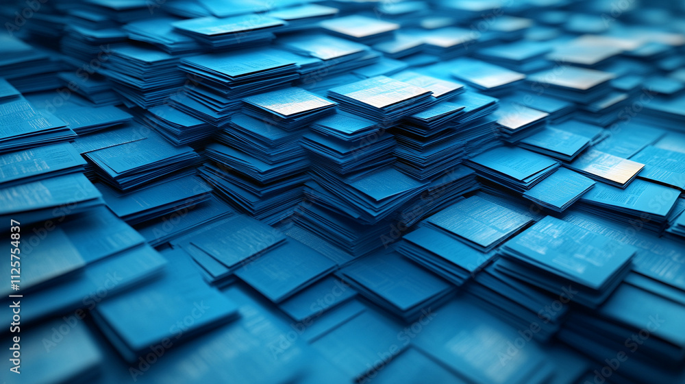 research database interface in white, gold, blue, and silver tones. The ...