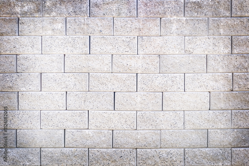 Concrete block wall texture background Stock Photo | Adobe Stock