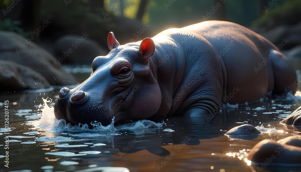 The extinct species Indohyus is thought to be the common ancestor of ...