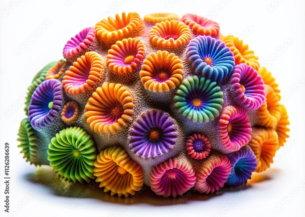 Cnidarian Polyp & Medusa Forms - Realistic Product Photography Stock ...