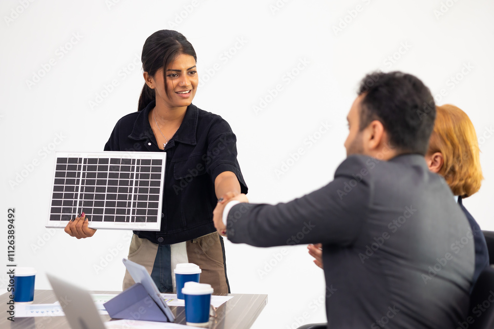 indian woman Electrical Engineer Technician and CEO executive business ...