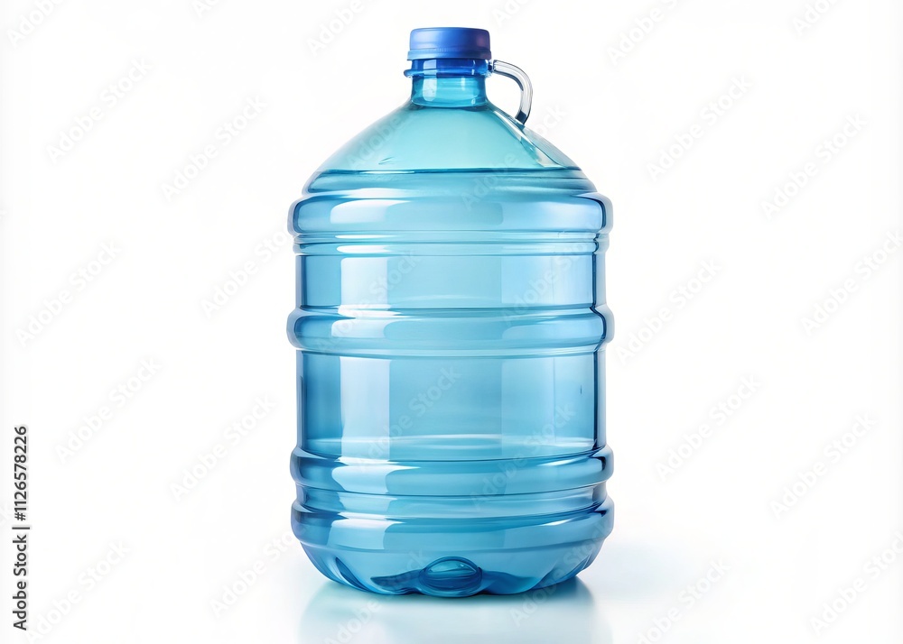 Single Water Gallon Mineral Bottle, Flat Style, Isolated Image, Product ...