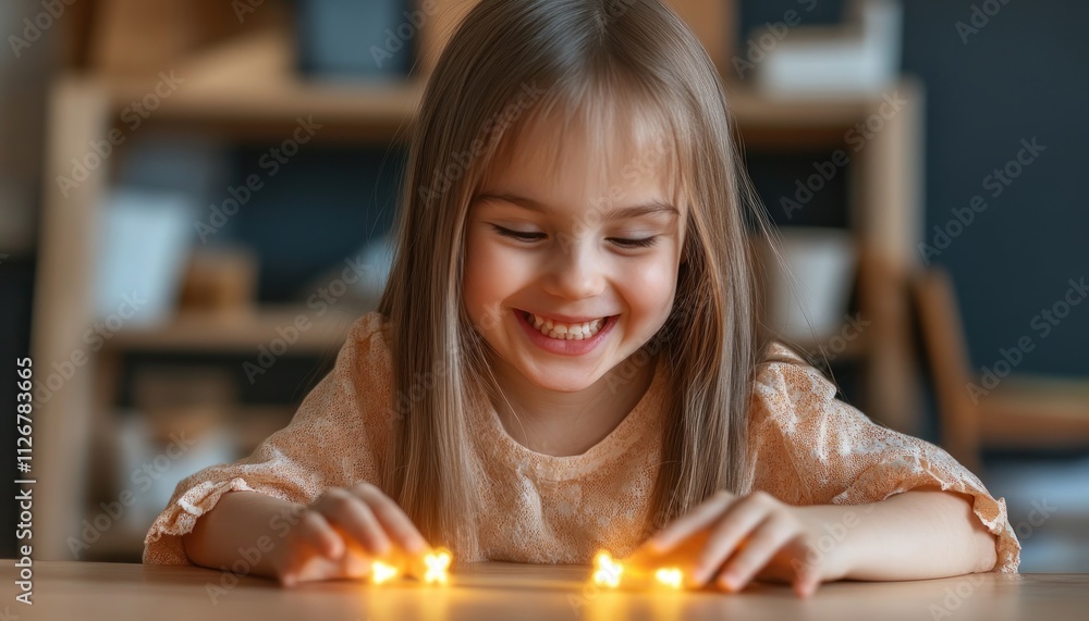 Artistic Rendering of Developmental Activities Glowing Communication ...