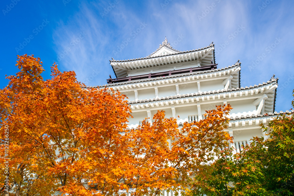 Shimabara Castle, also known as Moritake Castle and Takaki Castle ...