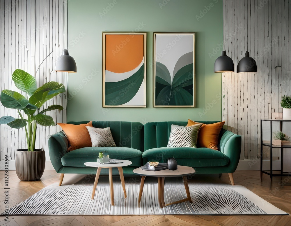 modern creative living room interior design backdrop ideas concept ...