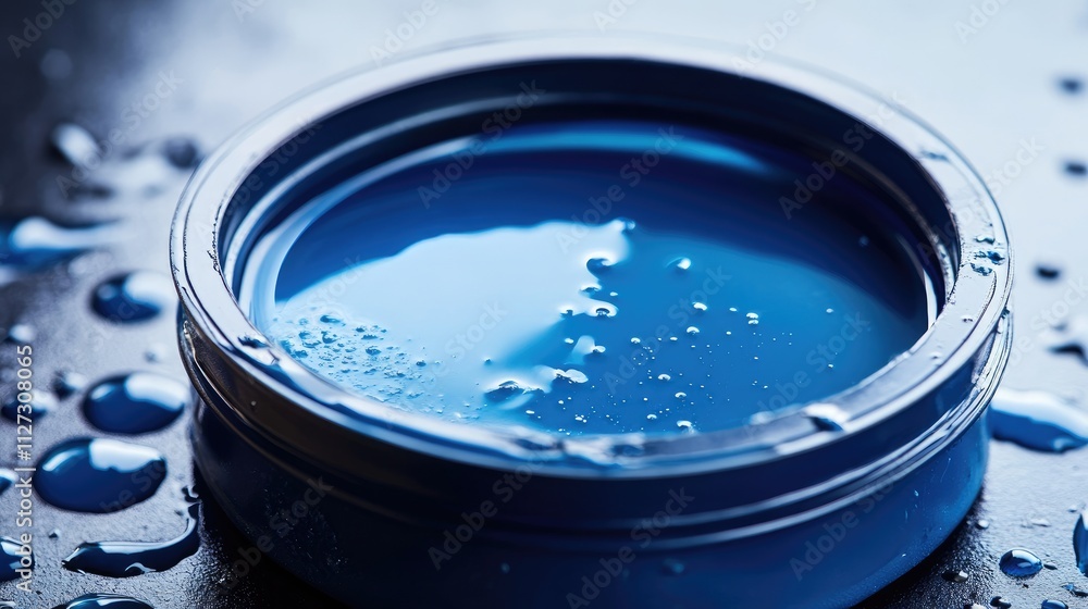 Lithium complex grease in a container showcasing extreme pressure ...