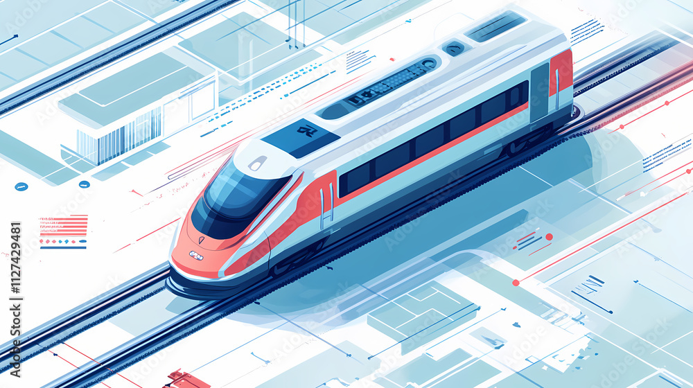 Informative infographic displaying train inertia for comprehensive ...