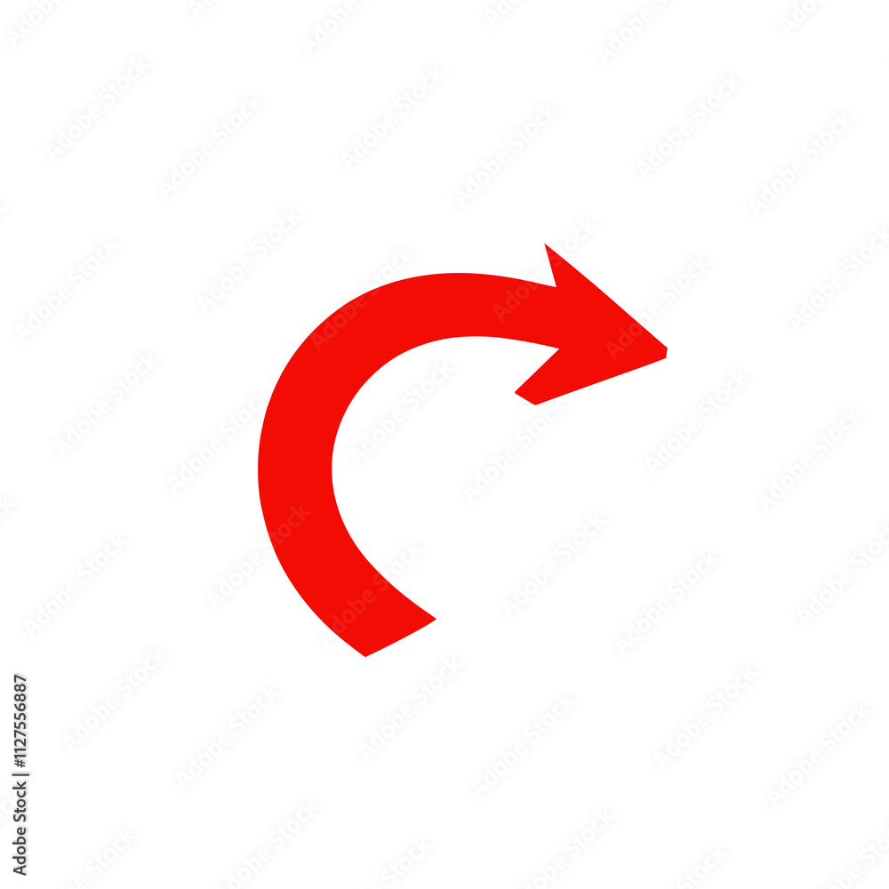 Arrow point around Curved arrows. Arrow sign. Curved arrow pointing ...