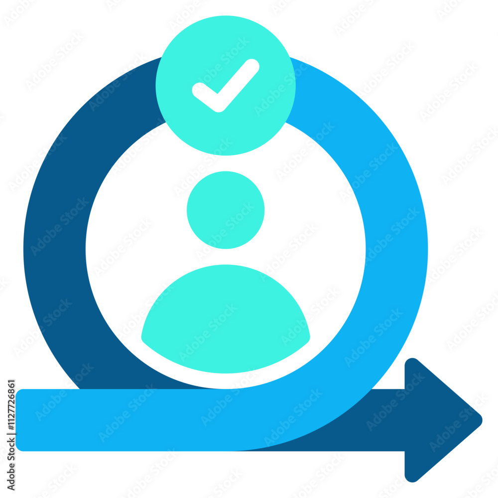 User Authentication and Verification Process Stock Vector | Adobe Stock