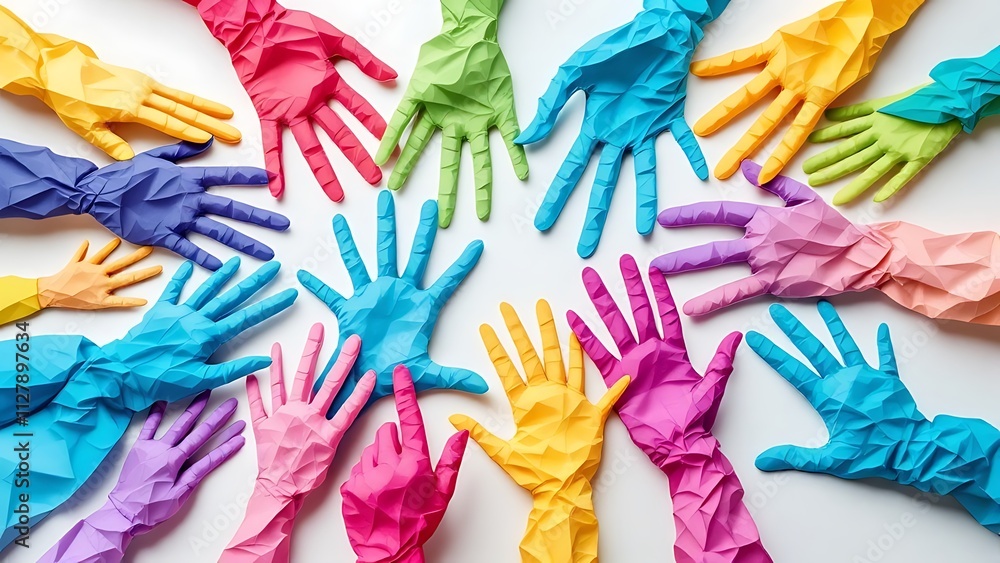 Belonging and inclusion concept as a symbol of acceptance and ...