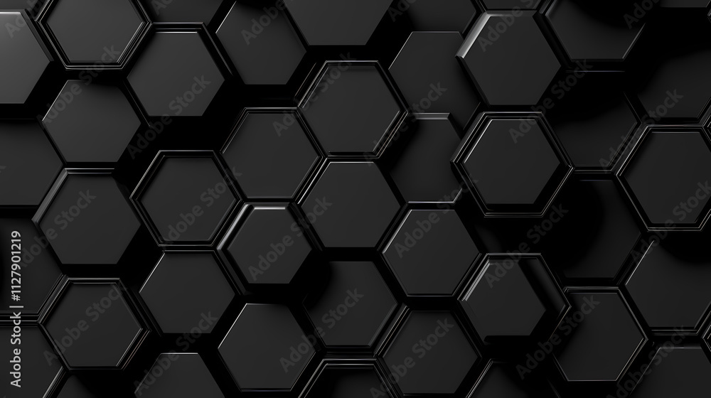 Dodecagons and hexagons in a repeating geometric tessellation pattern ...