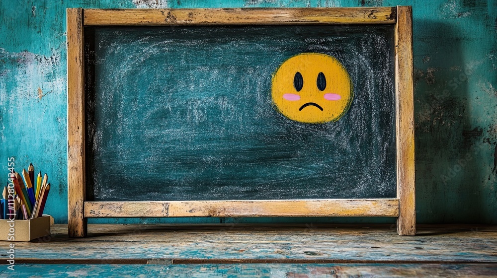 Ilustración de Stock Put a message about stopping bullying with a sad ...