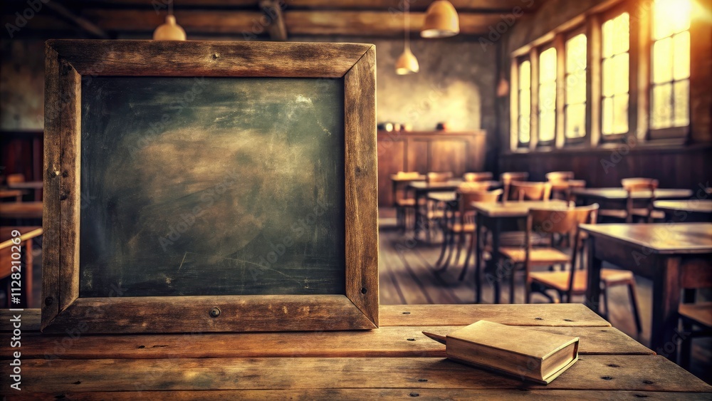 Vintage Blackboard Questions - Retro Classroom Quiz, School Exam ...