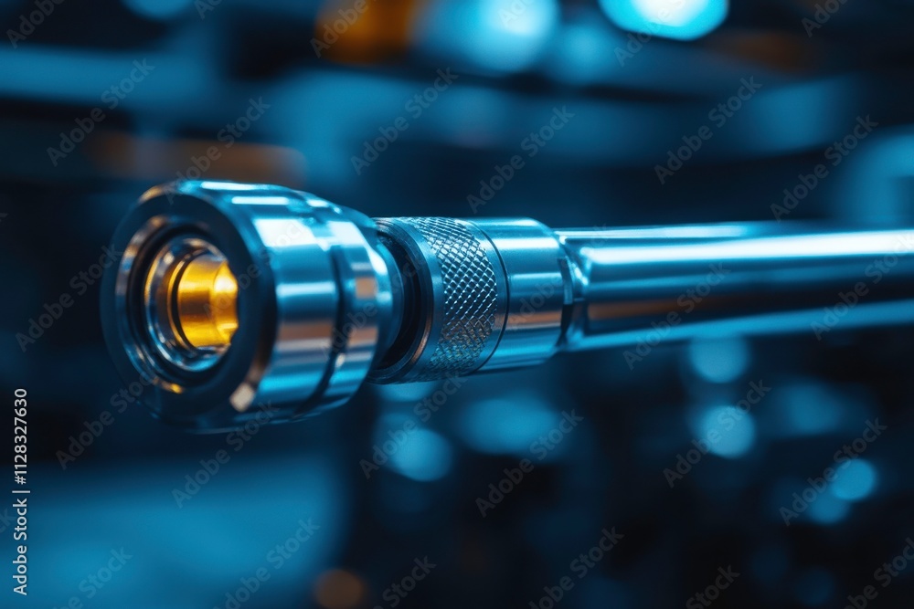 Calibrated Torque Wrench in Dramatic Lighting Stock Photo | Adobe Stock