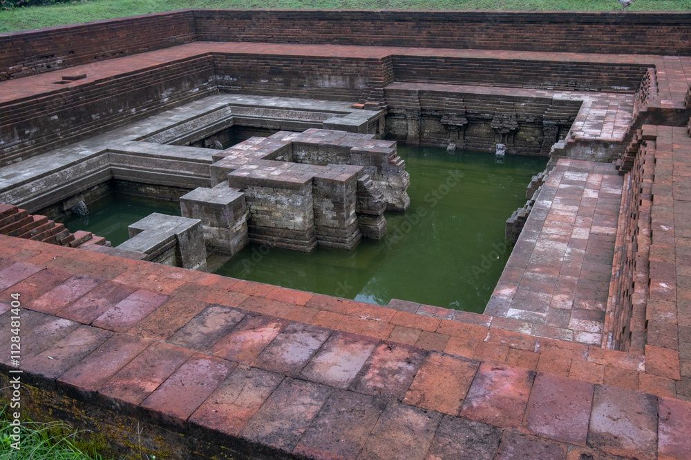 Petirtaan Dewi Sri is a sacred holy water source used in Hindu rituals ...
