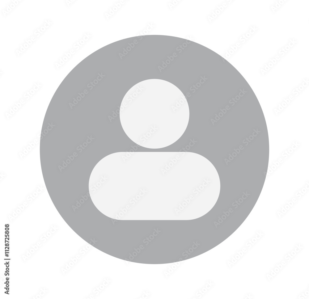 Avatar, gender neutral silhouette Vector illustration, profile picture ...