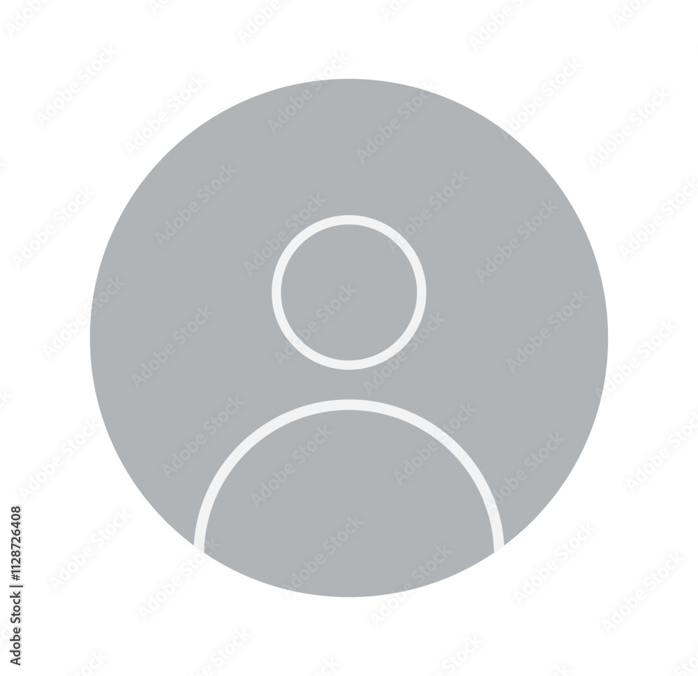 Avatar, gender neutral silhouette Vector illustration, profile picture ...