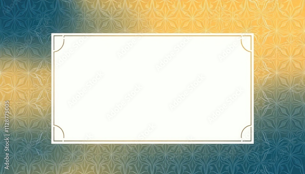 certificate background with intricate tessellated patterns geometric ...