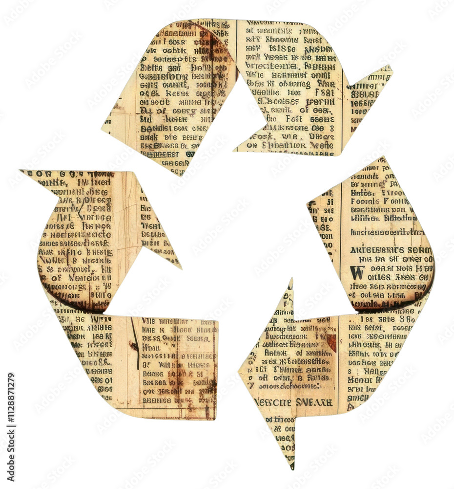 PNG Ephemera paper recycle icon background newspaper symbol. Stock ...