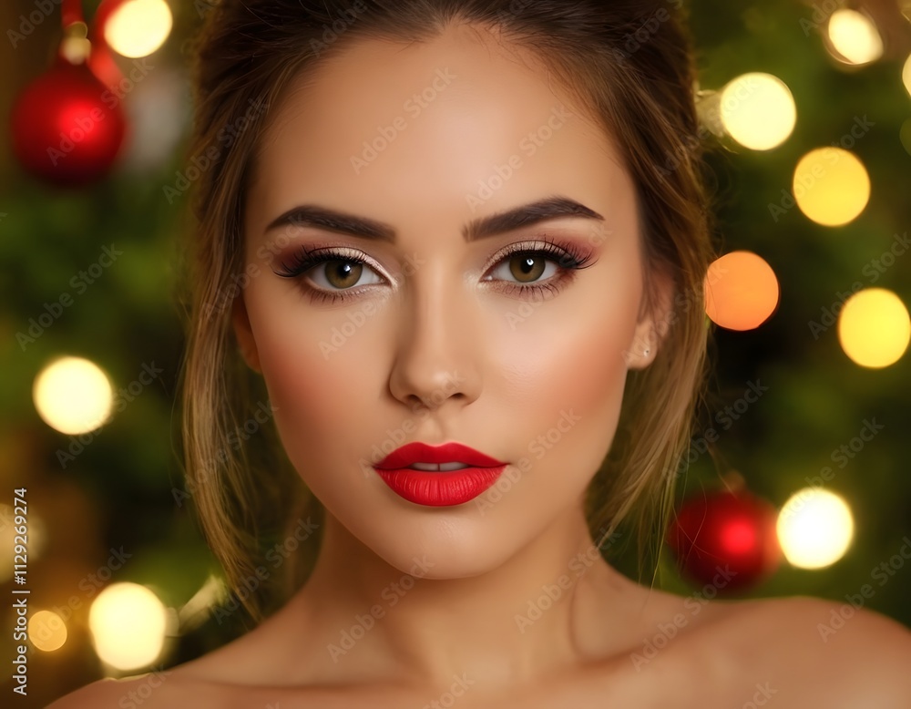 Beautiful young sexy girl woman Romantic, affectionate, attractive ...