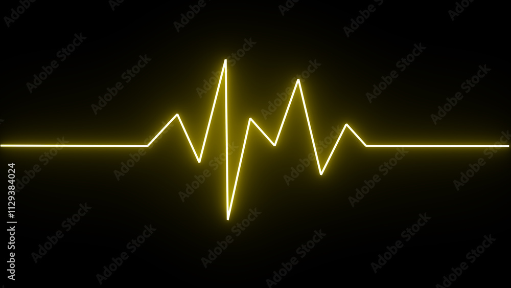 Heart beat line icon and emergency ekg monitoring. .Heartbeat line ...