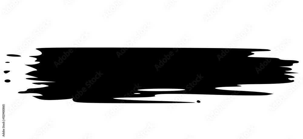 ink smear on transparent background Stock Illustration | Adobe Stock