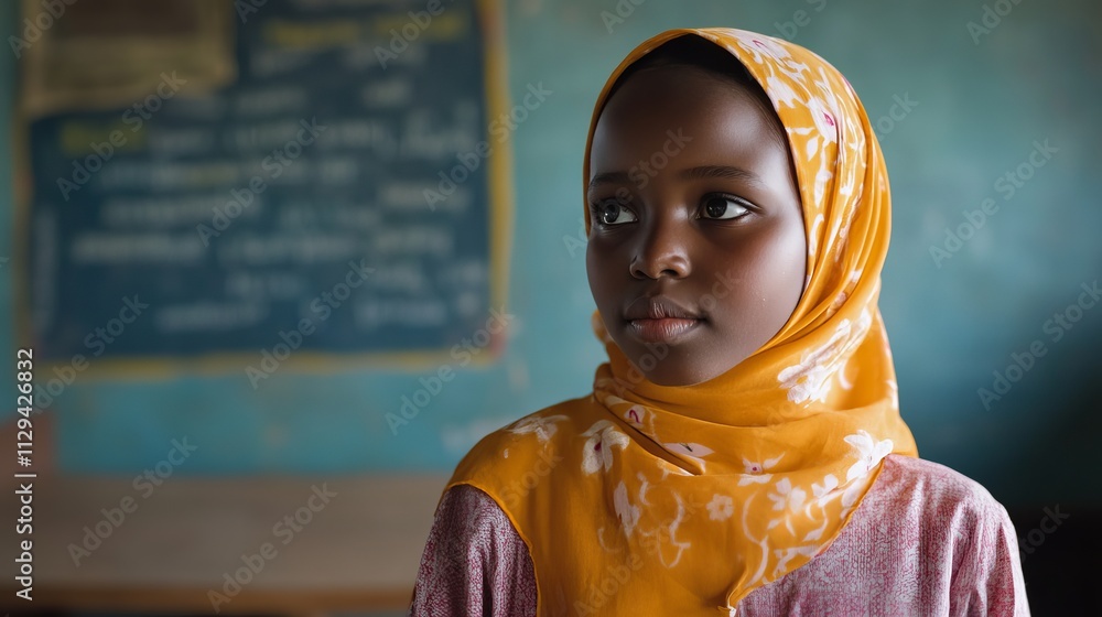 Advocacy for refugee education and empowerment, Symbolizing resilience ...