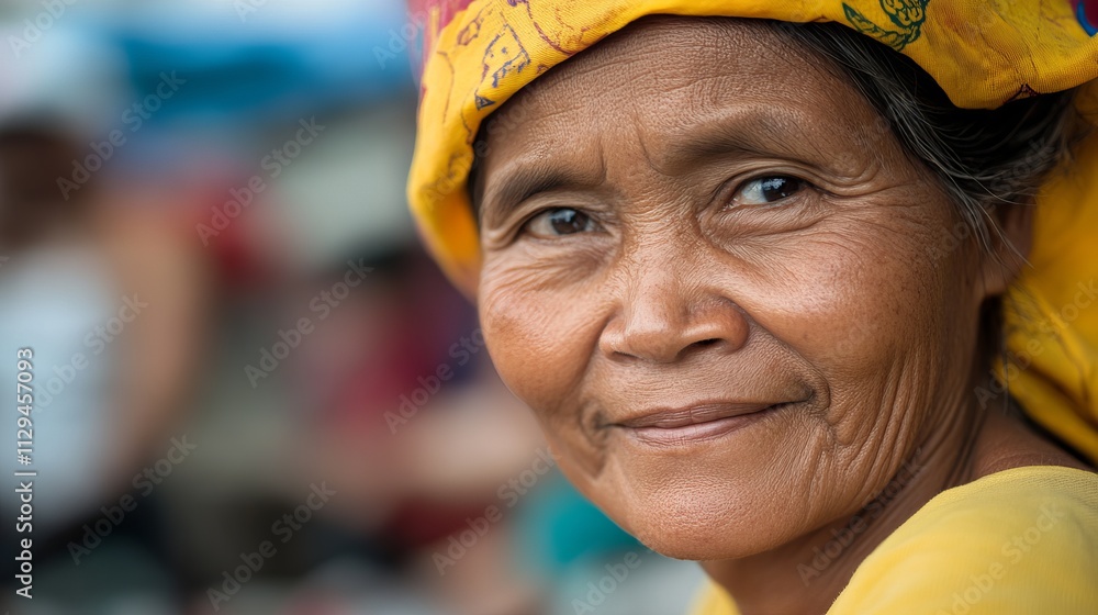 Community resilience depicted through close-up portraits of volunteers ...