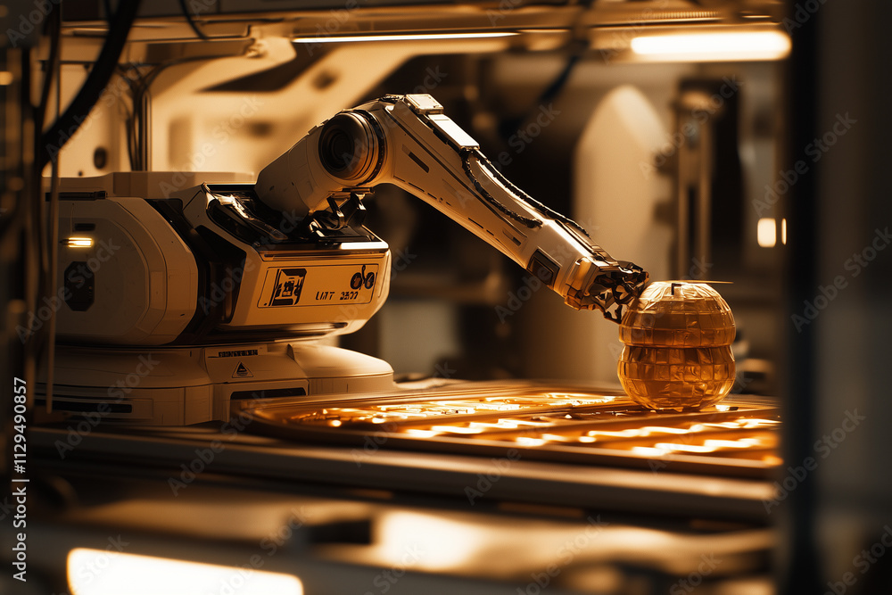 Foto de Stock Mars Sample Return rover conducts robotic operations for ...