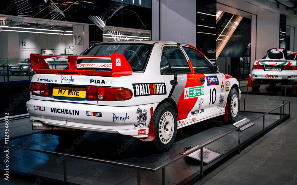 FUJI, JAPAN - 23 NOVEMBER 2024: ON DISLPAY AT THE FUJI SPEEDWAY MOTOR ...