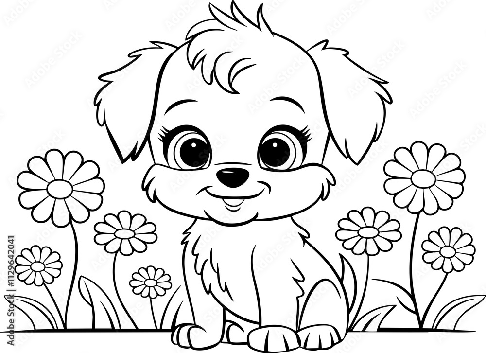 Adorable Baby Animals Coloring Page for Kids – Fun and Educational ...