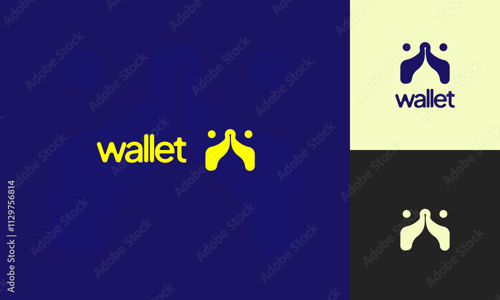 Wallet logo icon design template elements. Usable for Branding and ...