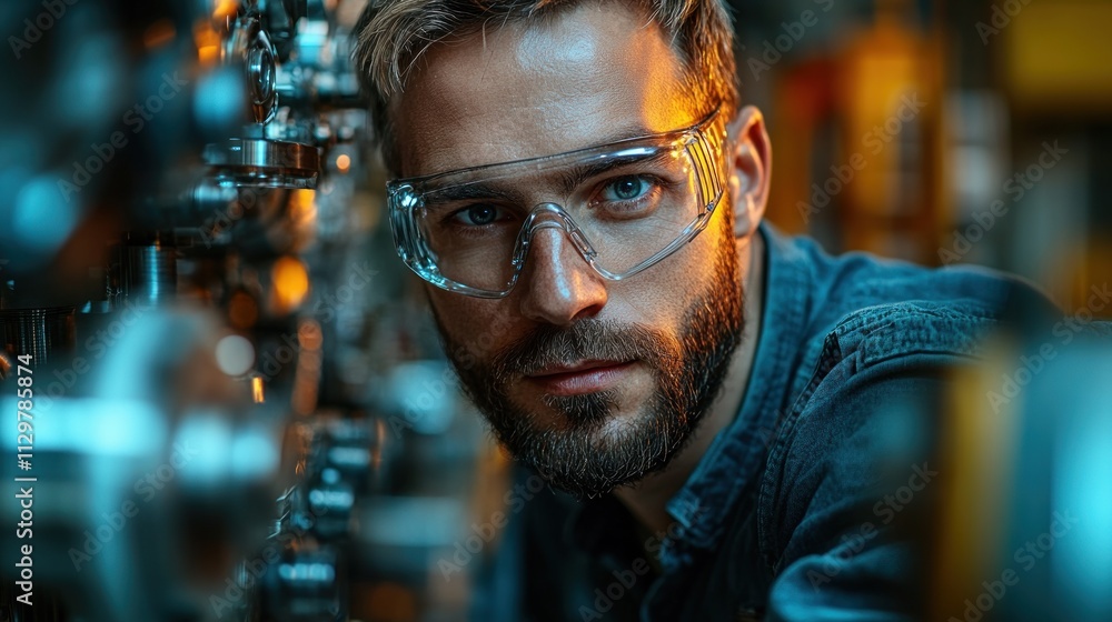 Engineer Assembling Electric Vehicle Battery Cells Module in Modern ...